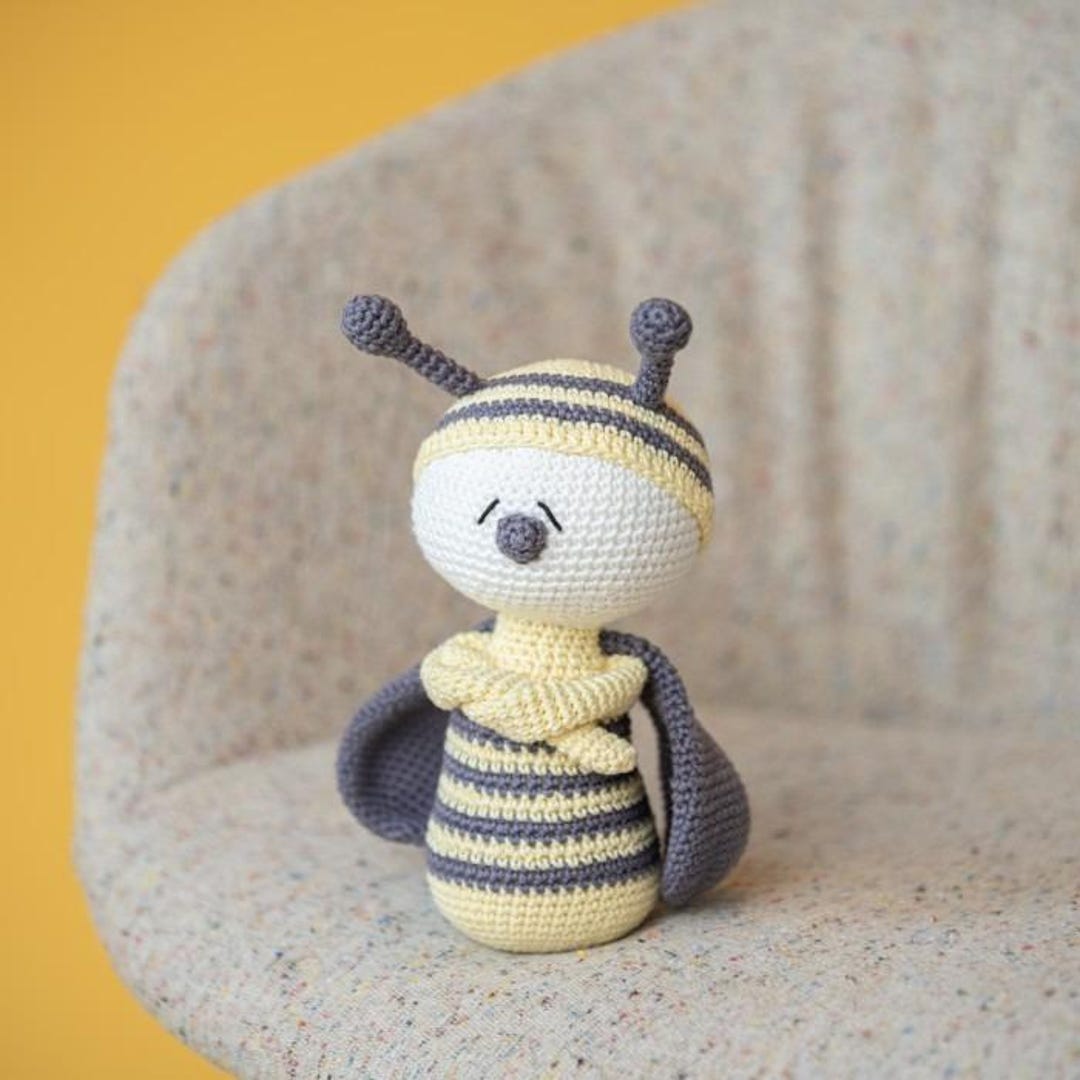 Boris the Bee | Bumble Bee | Insect Pattern | Amigurumi | Toy | Plushie ...