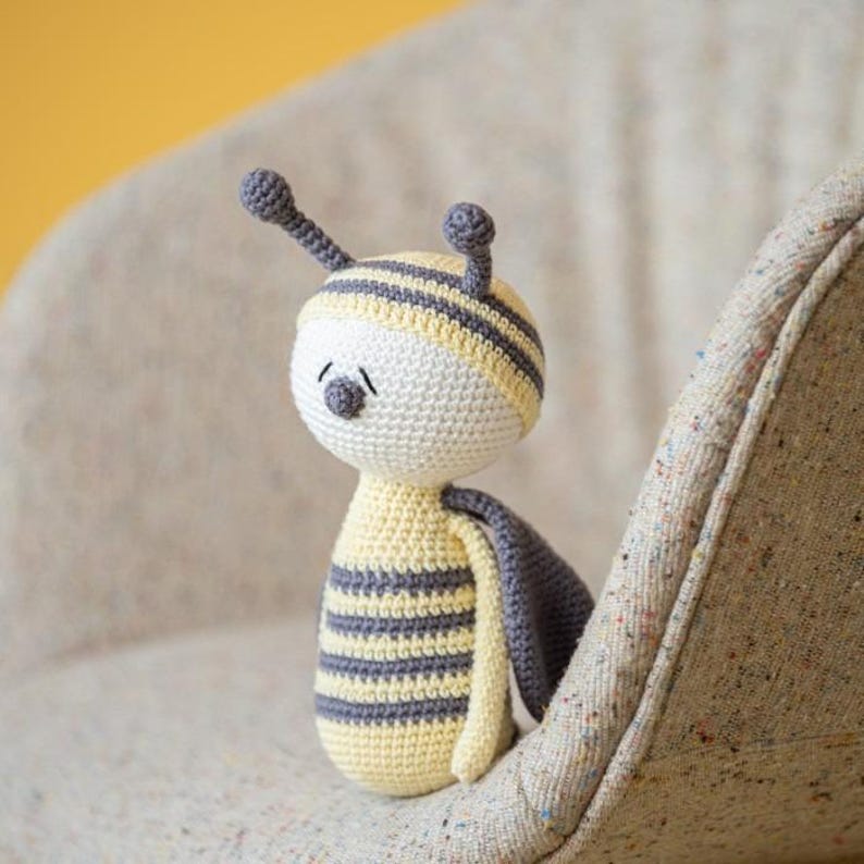 Boris the Bee | Bumble Bee | Insect Pattern | Amigurumi | Toy | Plushie ...