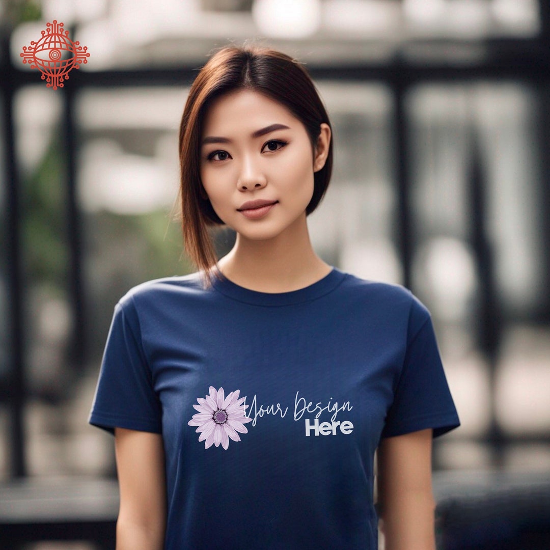 Gildan 64000 Navy Mockup T shirt Mockup Female T shirt Mockup Etsy Gildan 64000 Navy Mockup T shirt Mockup Female T shirt Mockup Etsy