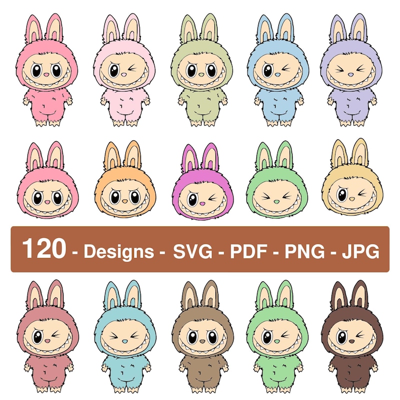 Labubu Vector - Etsy