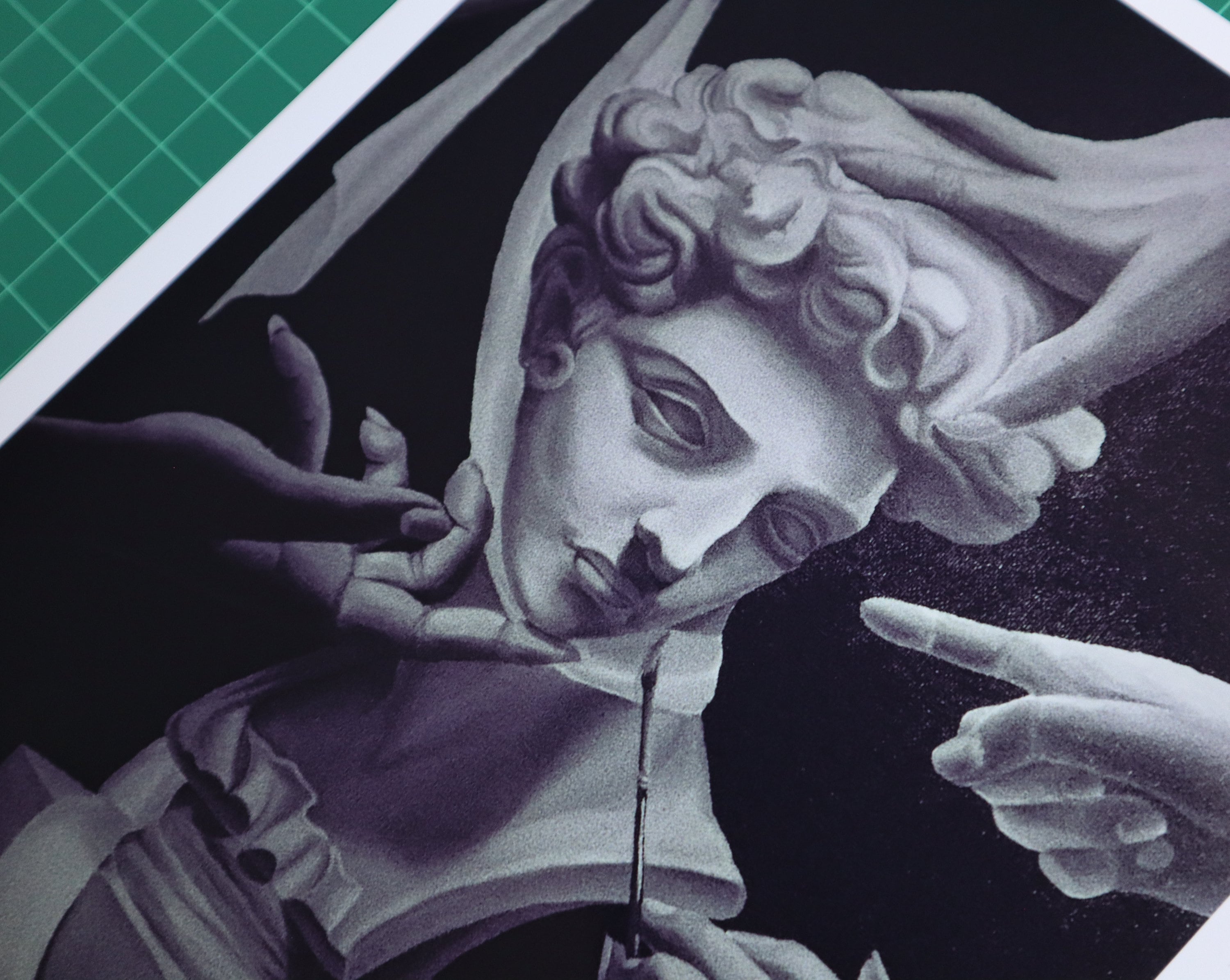 Art Print I Social Norms - Oil Painting by Charles Doan - Etsy