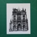 Art Print I Amiens Cathedral - Ink Drawing by Charles Doan - Etsy