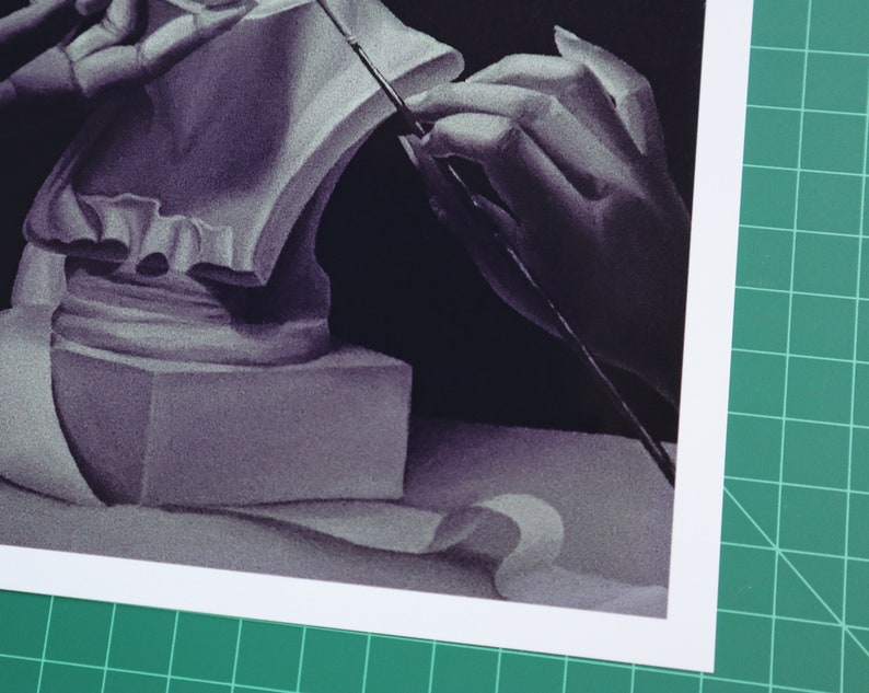 Art Print I Social Norms - Oil Painting by Charles Doan - Etsy