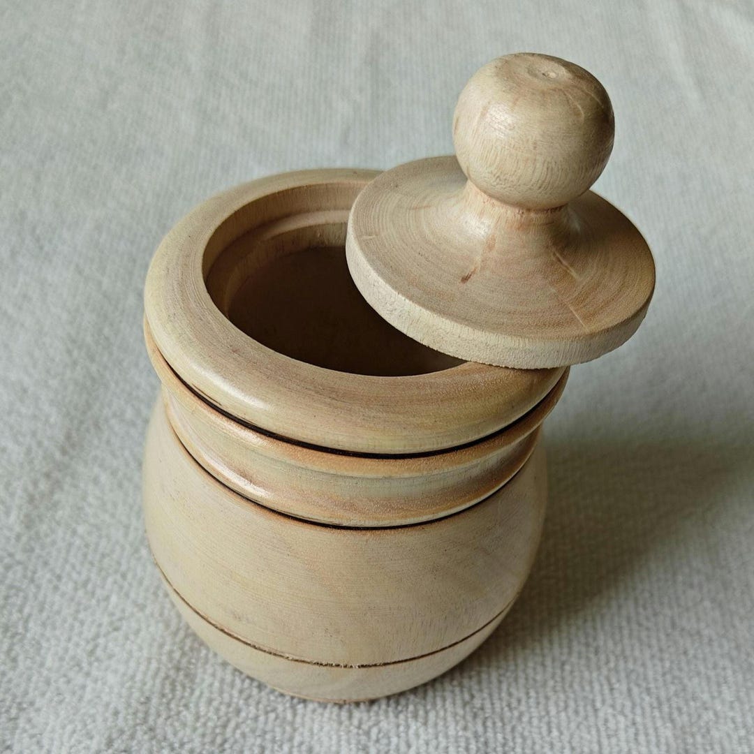 Handmade Eco-friendly Salt Container for Home and Kitchen Accessories ...