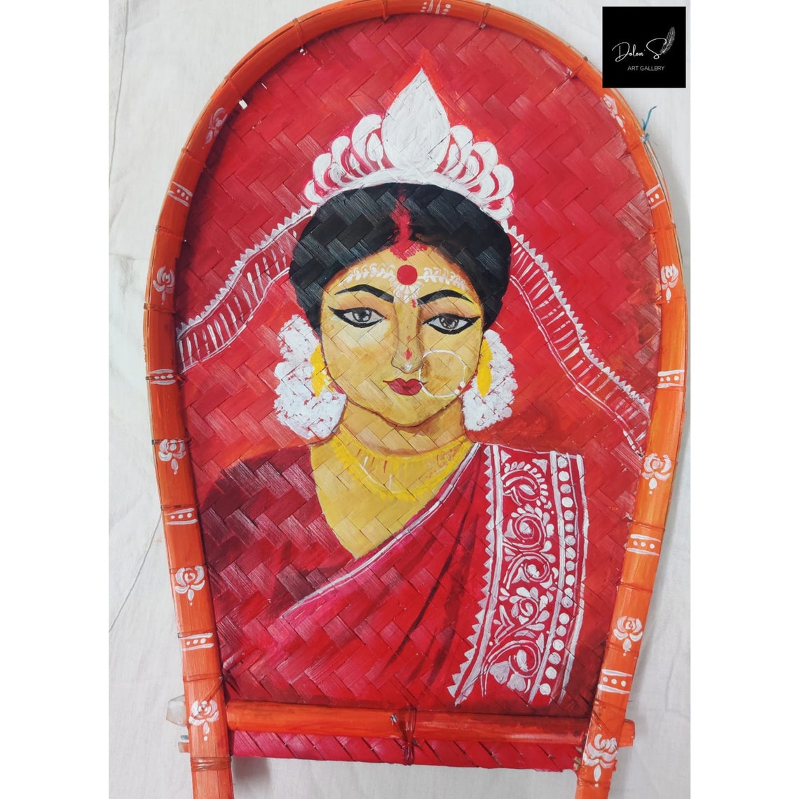 Hand Painted Bridal Kulo Art Wall Hangings Bambo Art - Etsy
