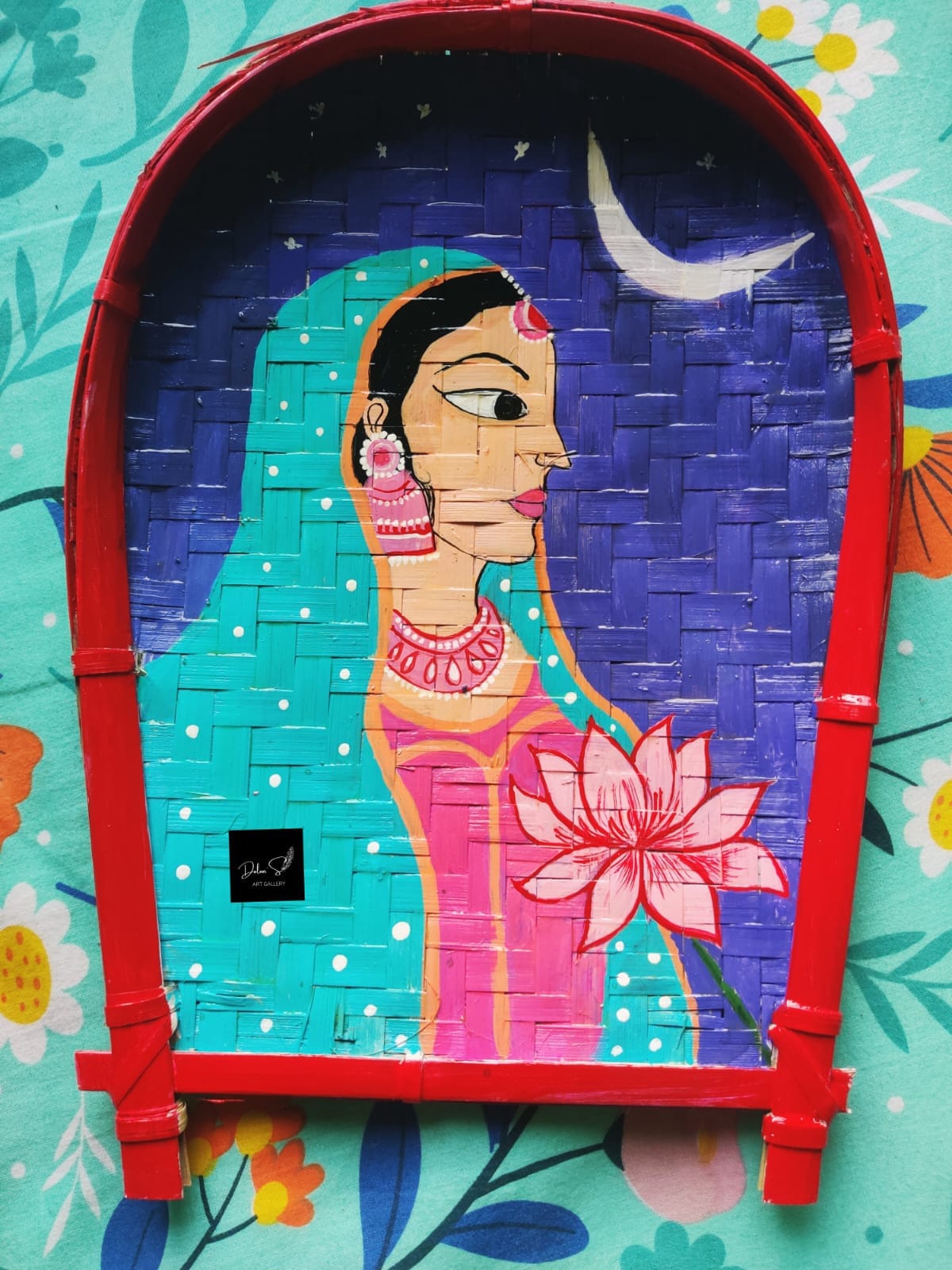 Ramadan Special Muslim Kulo Wooden Tray Hand-painted Muslim Kulo Wall ...