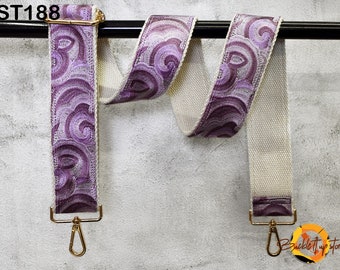 Embroidered Purse Strap Crossbody Strap for Purses Boho Bage Strap ...