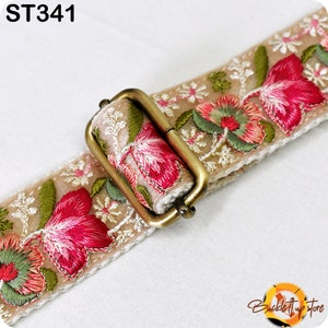 Embroidered Purse Strap Crossbody Strap for Purses Boho Bage Strap ...