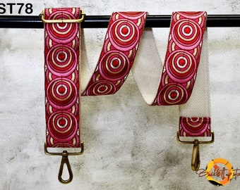 Embroidered Purse Strap Crossbody Strap for Purses Gift for Mom Boho ...