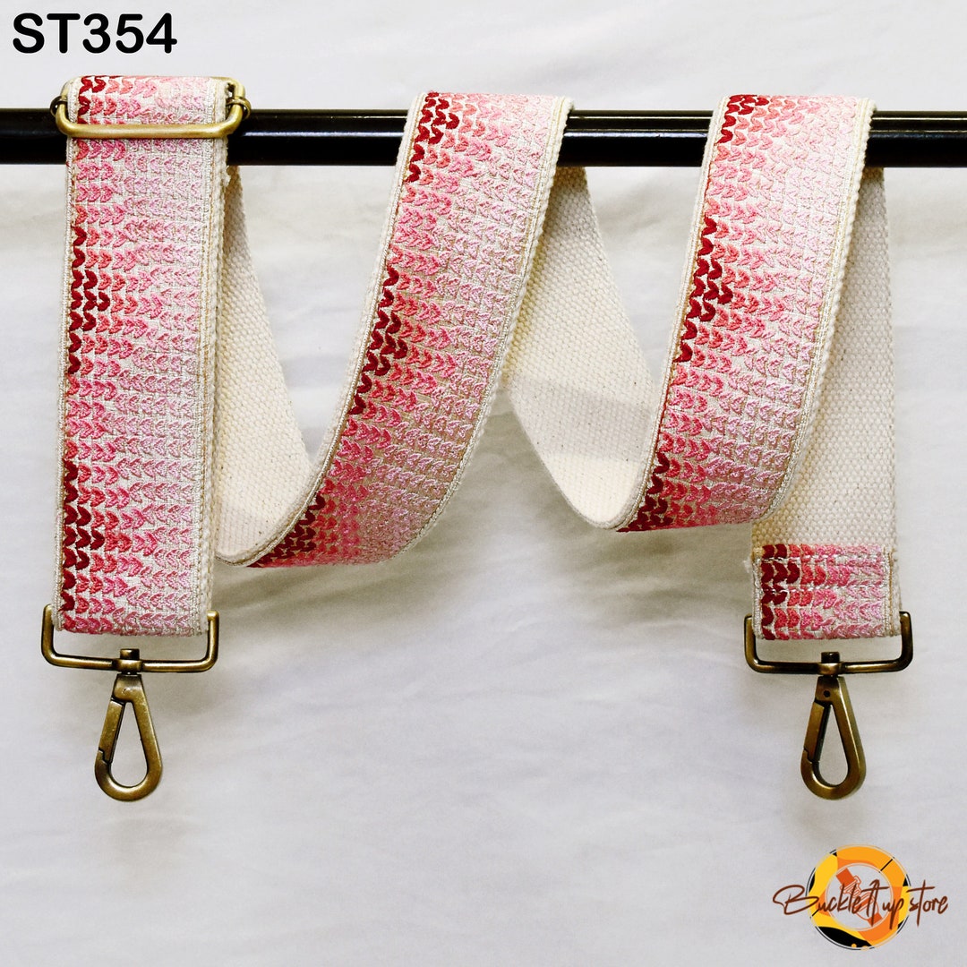 Embroidery Replacement Purse Strap Crossbody Strap for Purses Floral ...
