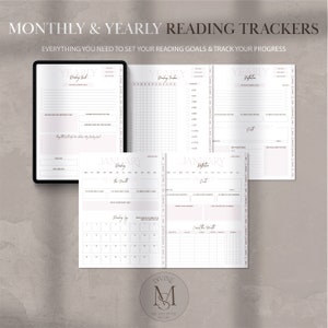 Reading Tracker | Digital Reading Journal for Book Lovers | for ...