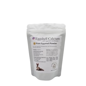 Eggshell Powder for Dogs and Cats - USA Egg Shells - Calcium Supplement ...