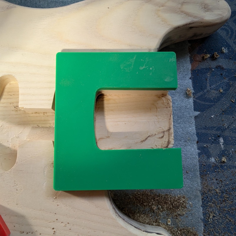 Stratocaster Routing Template - Etsy