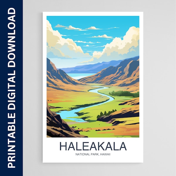 Haleakalā National Park Poster - Etsy