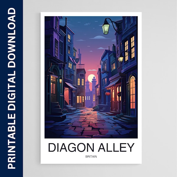 Diagon Alley - Etsy