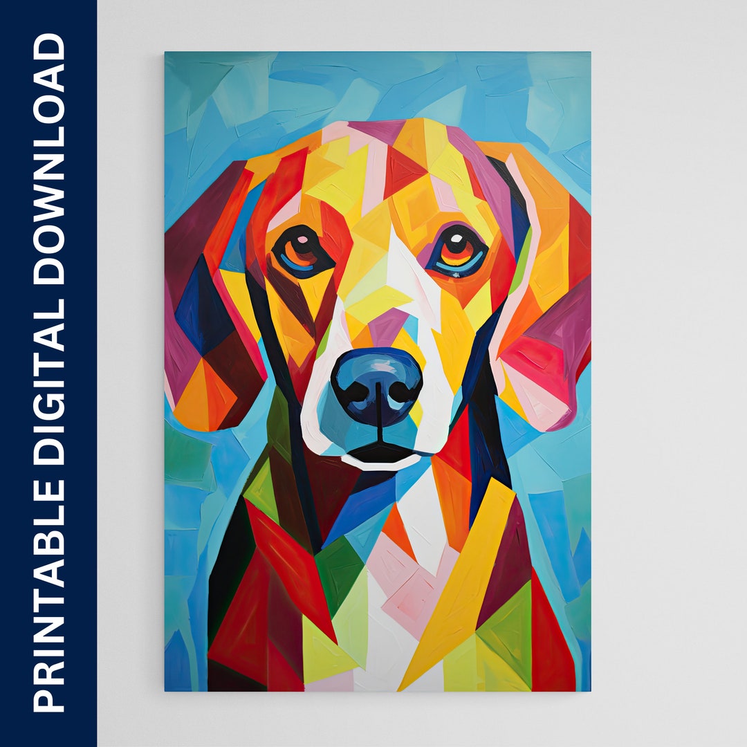 Beagle Dog Poster, Matisse Dog Art, Artwork, Gift, Poster, Print, Wall ...