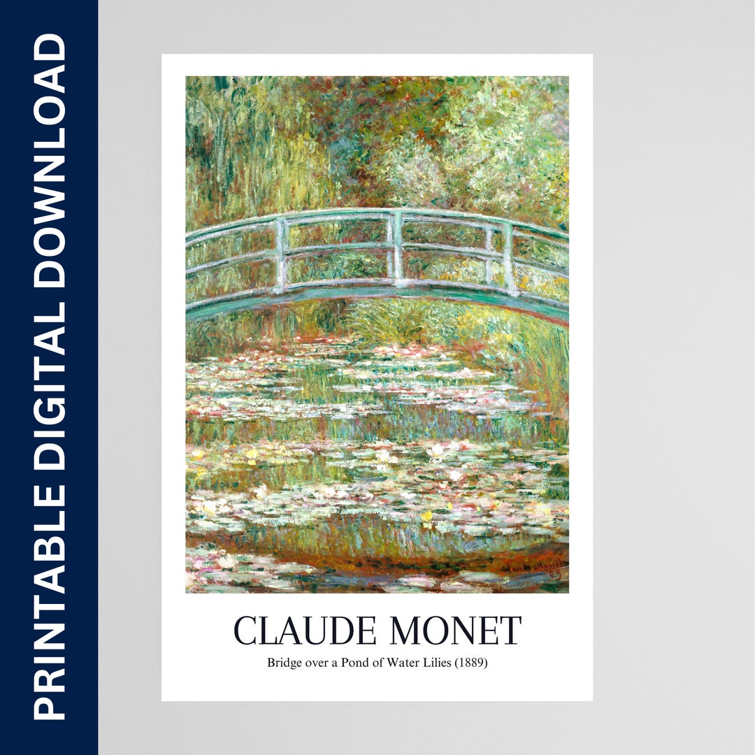 Monet Museum Poster, Impressionist Art, Artwork, Gift, Poster, Print ...