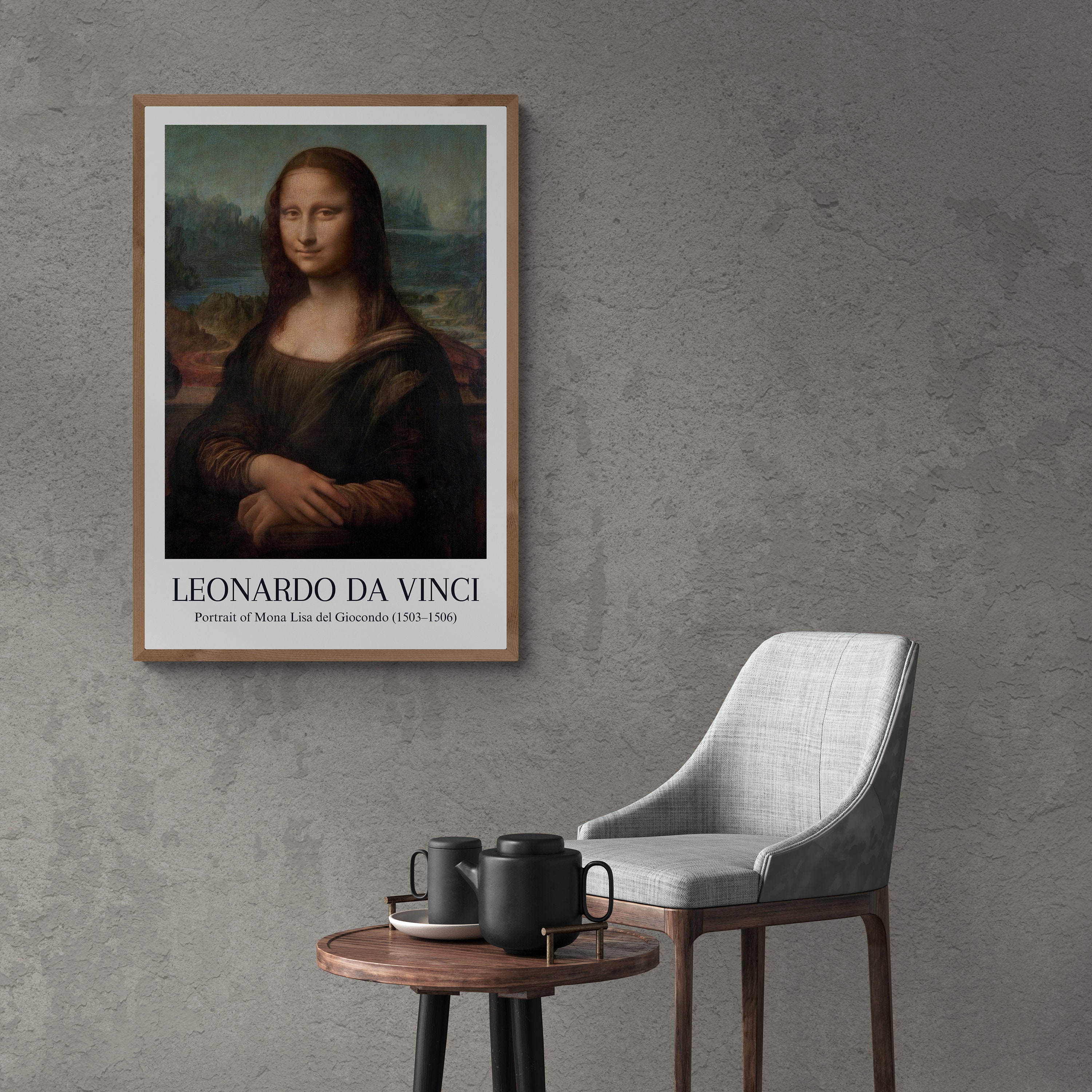 Da Vinci Museum Poster, Mona Lisa Art, Artwork, Gift, Poster, Print ...