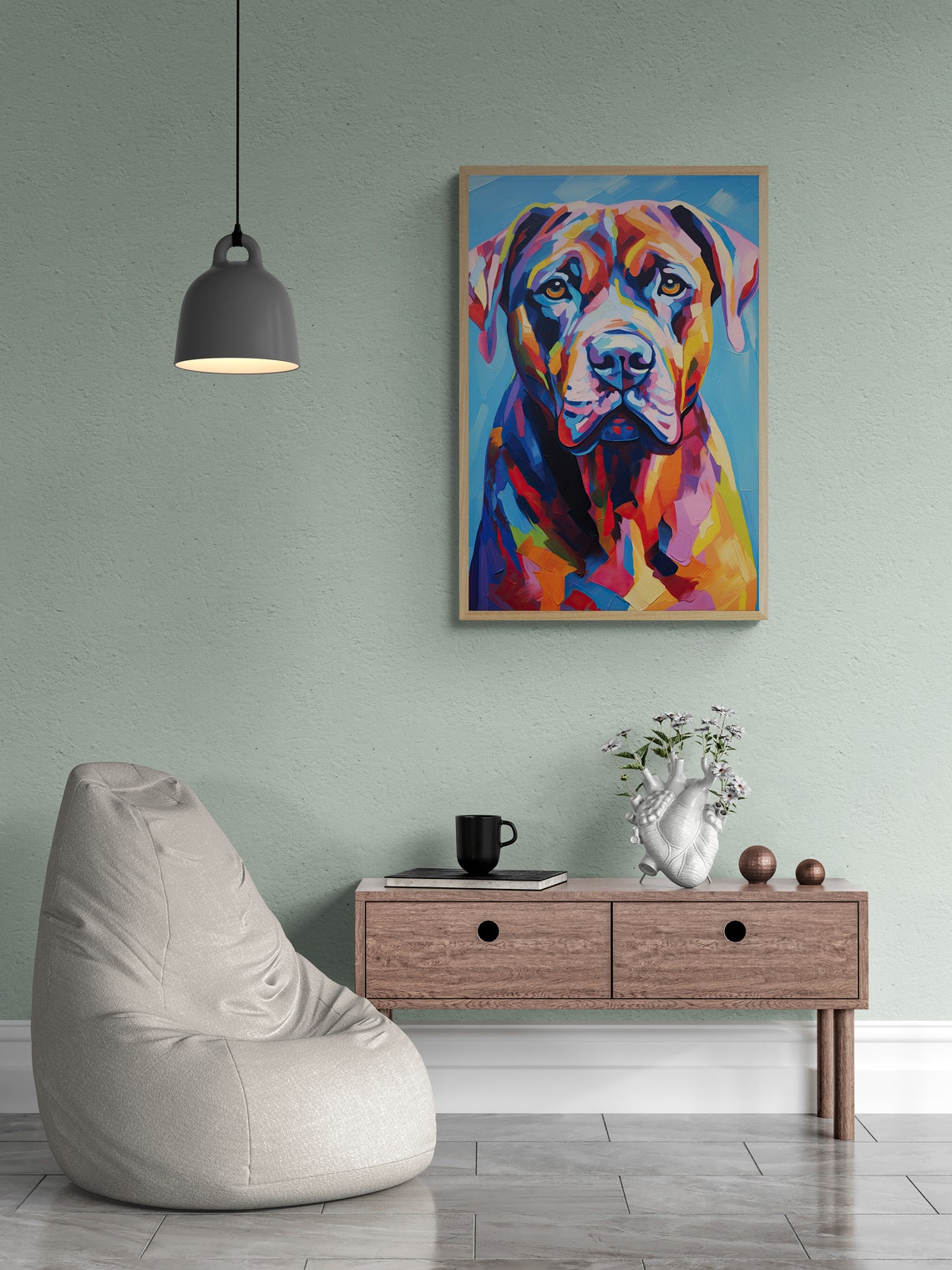 Cane Corso Dog Poster, Dog Art, Artwork, Gift, Poster, Print, Wall Art ...