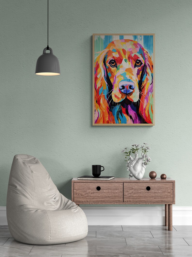 English Cocker Dog Poster, Spaniel Dog Art, Artwork, Gift, Poster ...