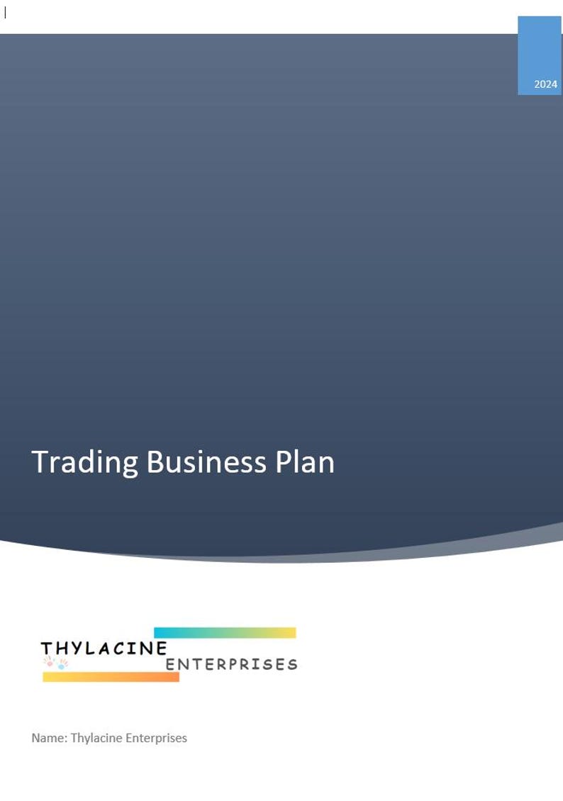 My Personal Trading Business Plan, A Real Trader's Journey From the ...