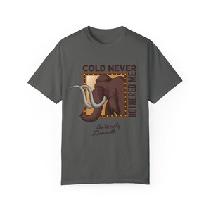 WOOLLY MAMMOTH T-SHIRT - Unique Design of Extinct Mammuthus Primigenius ...