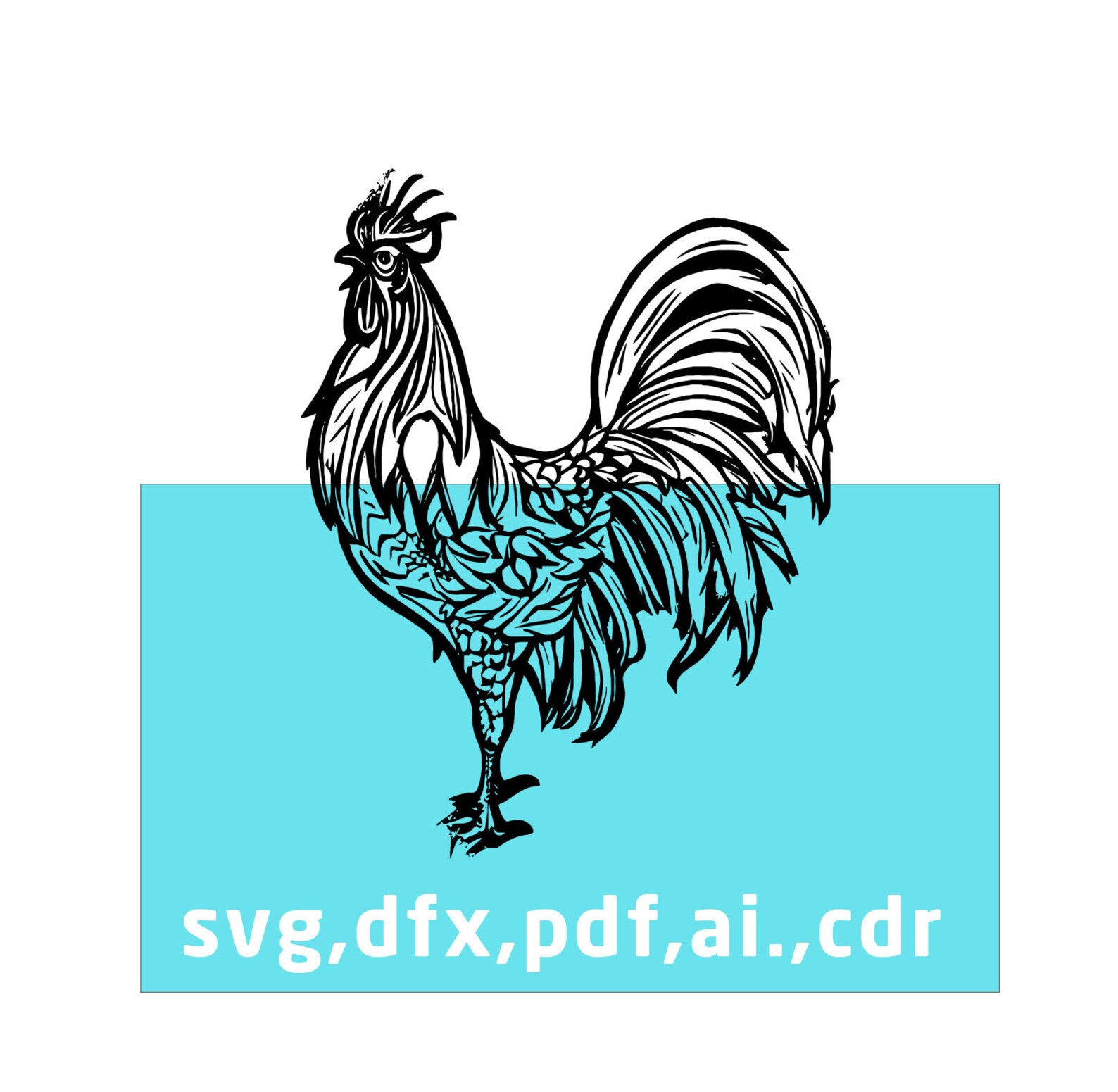 16 Roster Bundle SVG L Farm Animal Svg Roster Svg Roster Silhouette ...