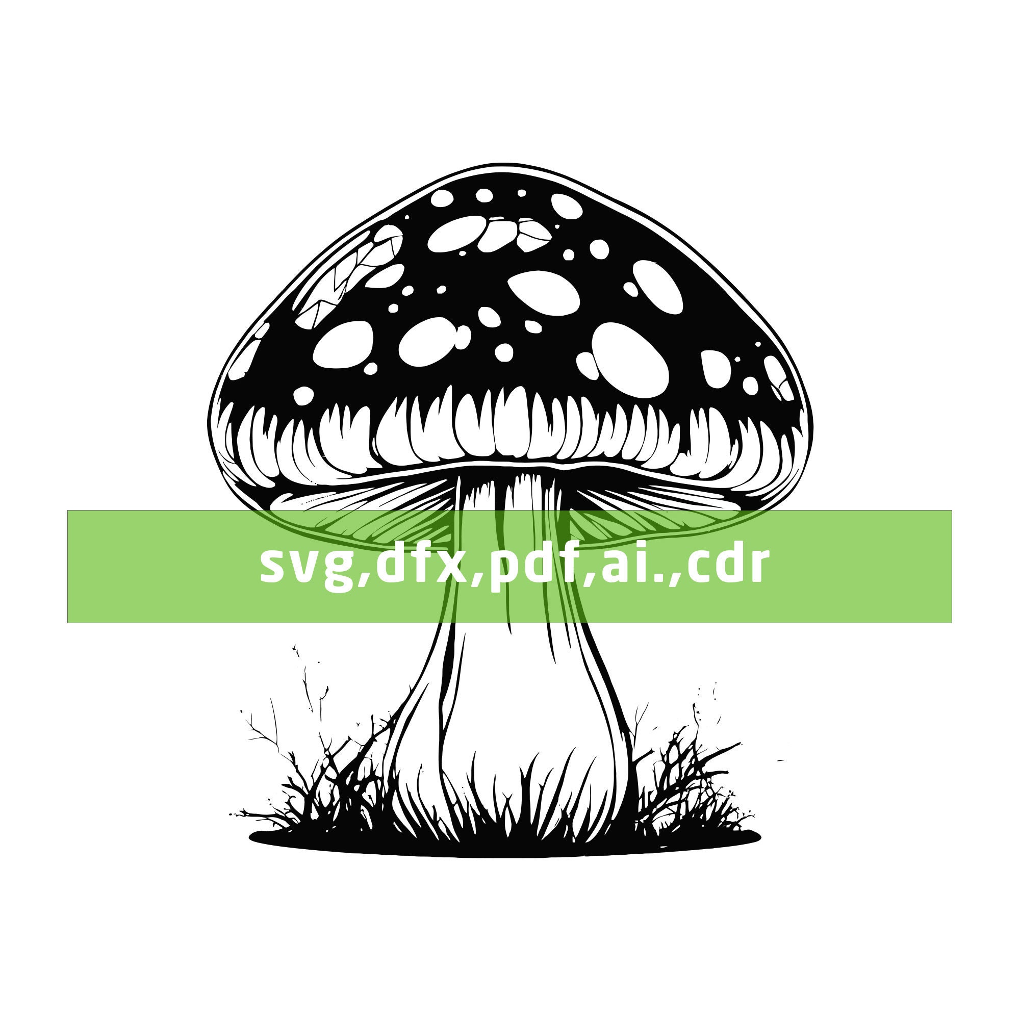 Mushroom SVG Bundle, Mushroom SVG, Fall Svg, Autumn Svg, Ghost City ...