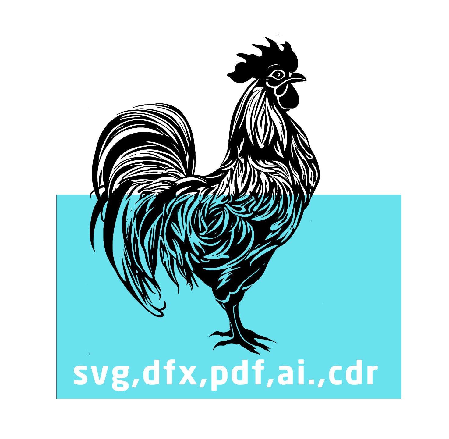 16 Roster Bundle SVG L Farm Animal Svg Roster Svg Roster Silhouette ...