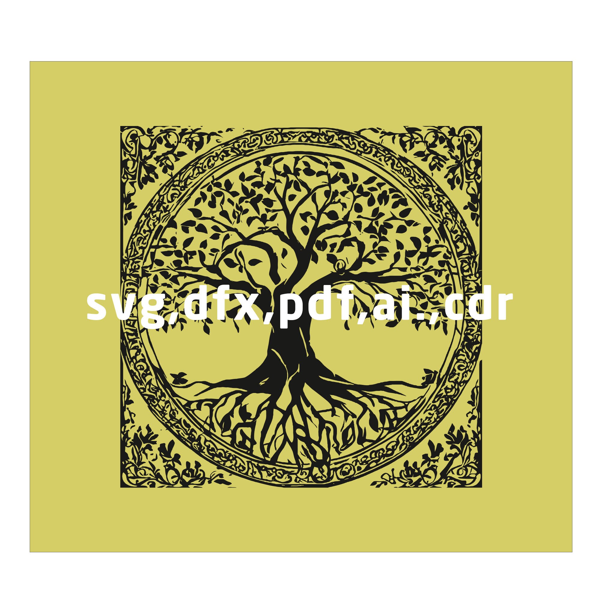 9 Tree of Life Vector Clipart Bundle Svg Tree of Life SVG L - Etsy