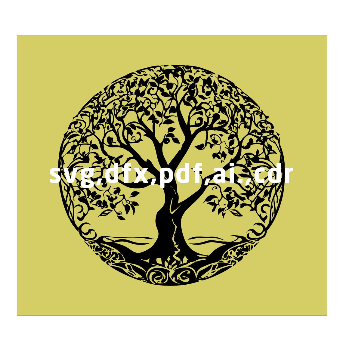 9 Tree of Life Vector Clipart Bundle Svg Tree of Life SVG L - Etsy