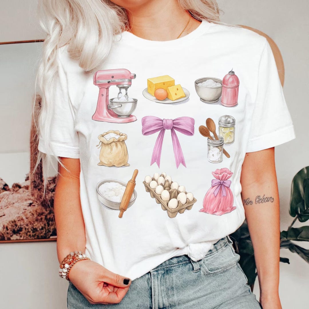 Baking Coquette PNG, Baker Png, Coquette Png, Gift for Baker, Aesthetic ...