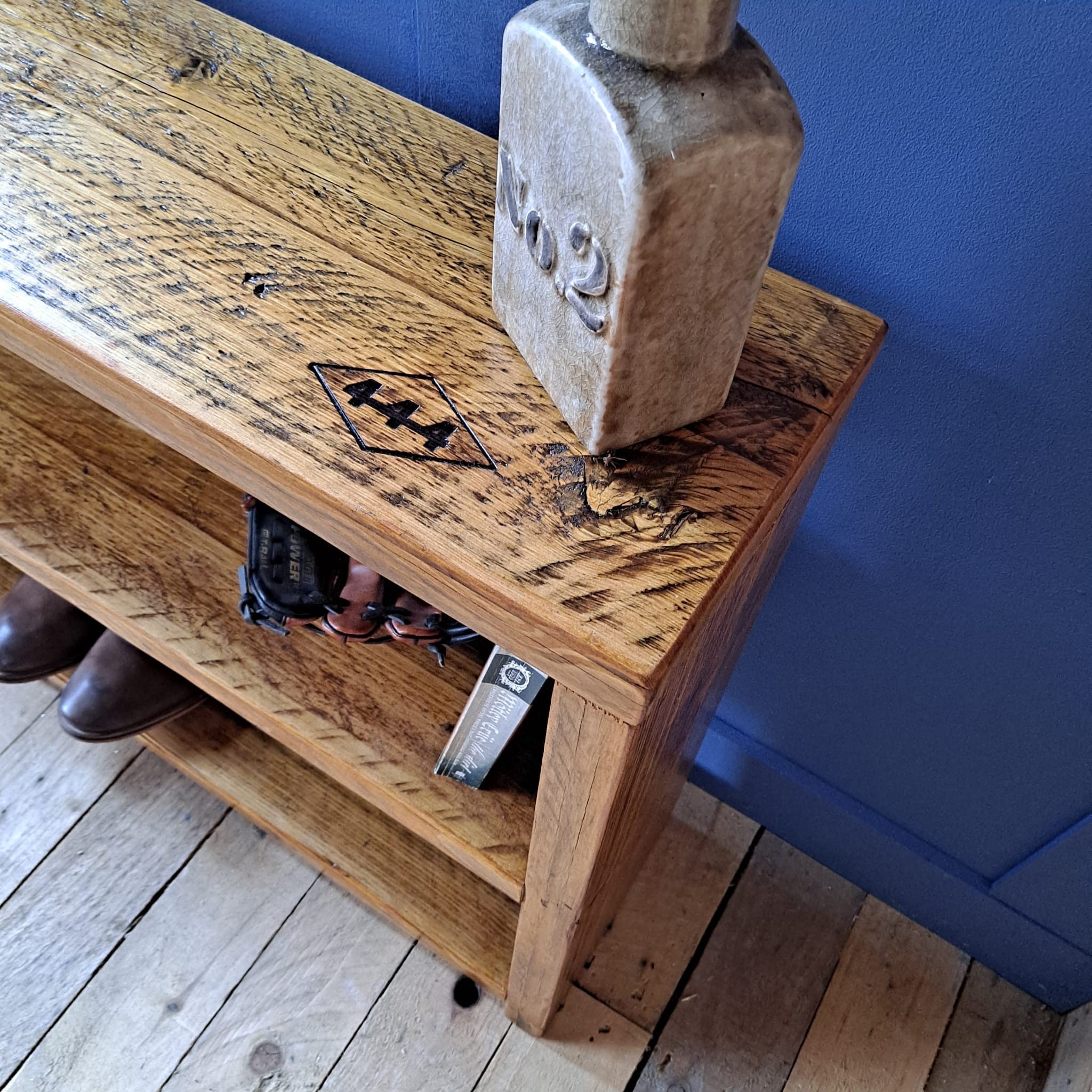 Upcycled Scaffold Board Wooden Shoe Stand - Etsy