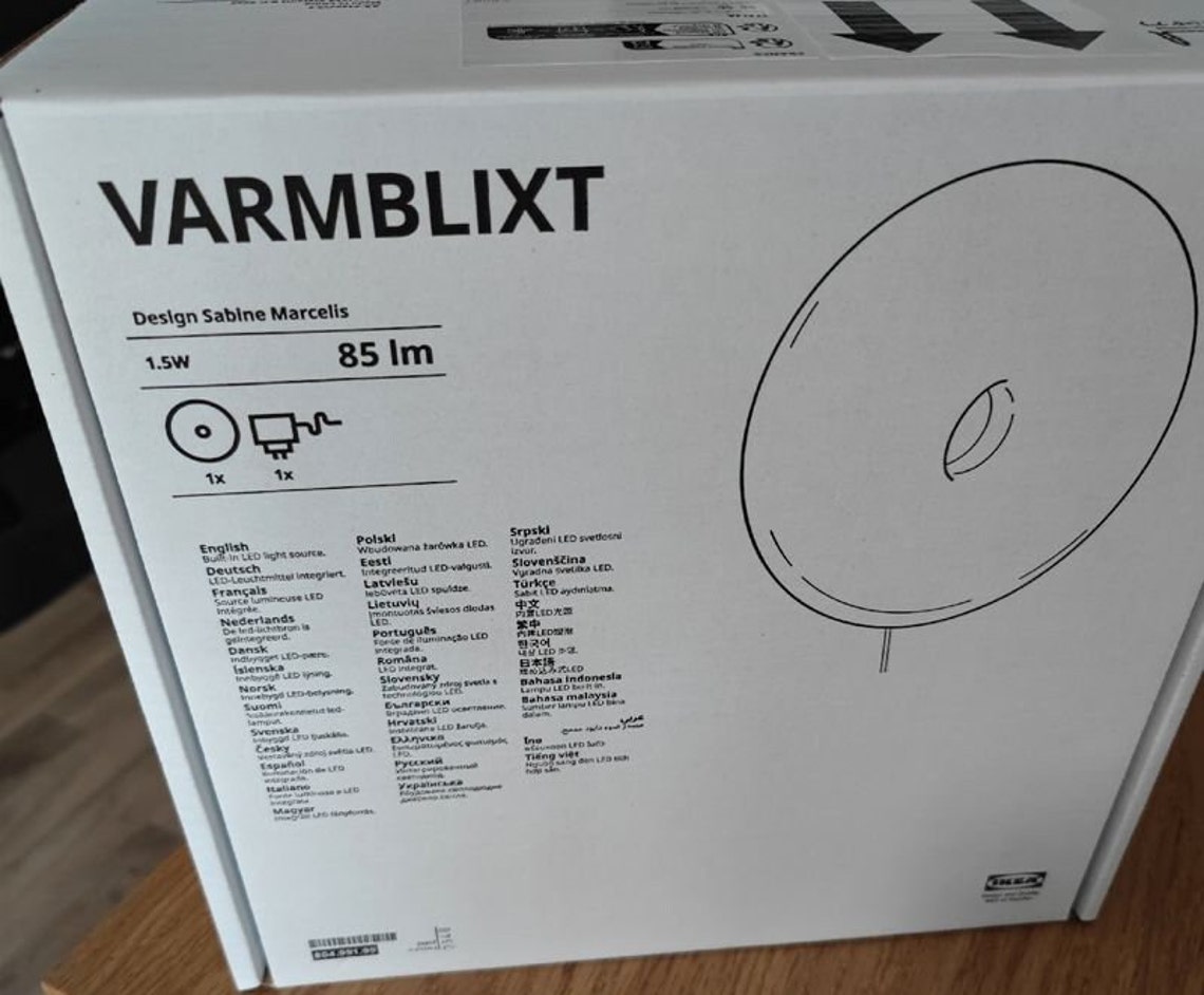 Limited Edition Varmblixt Donut Lamp by Designer Sabine Marcelis for ...