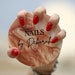 CUSTOM Acrylic Nailfie Disc | Personalised Nail Prop | Nail Tech | Nail ...