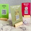Mini QR Code Social Media Display Sign Social Media QR Code Sign Beauty ...