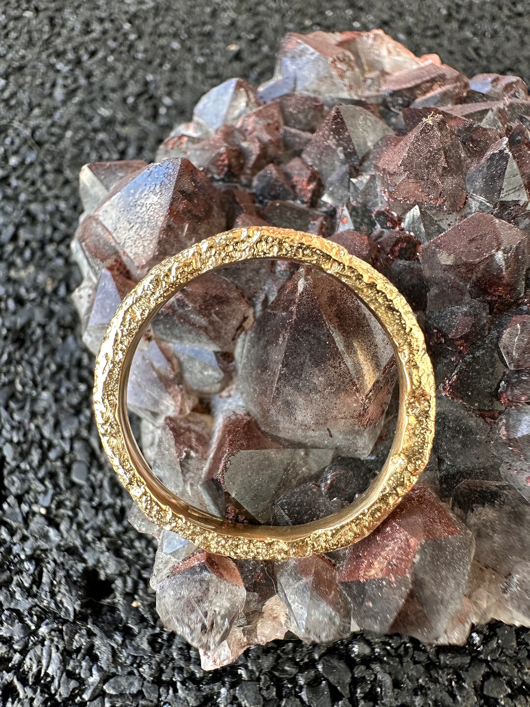 14ct Gold Hand Made Wedding Band, Made From Recycled Gold Any Size or ...
