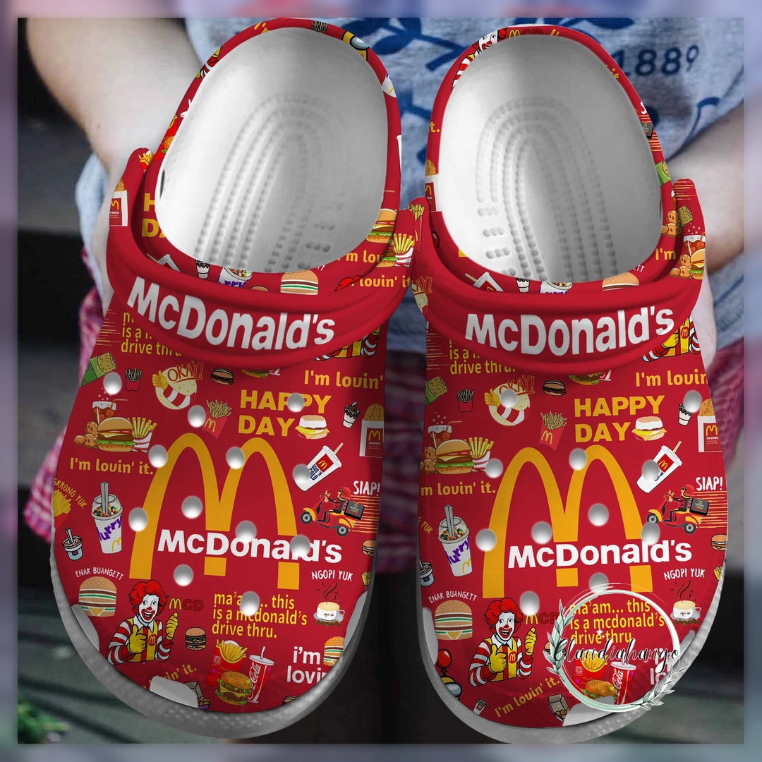 Mcdonald's Shoes, Mcdonald's Lover Shoes, Mcdonald's Sandals, Fast Food ...