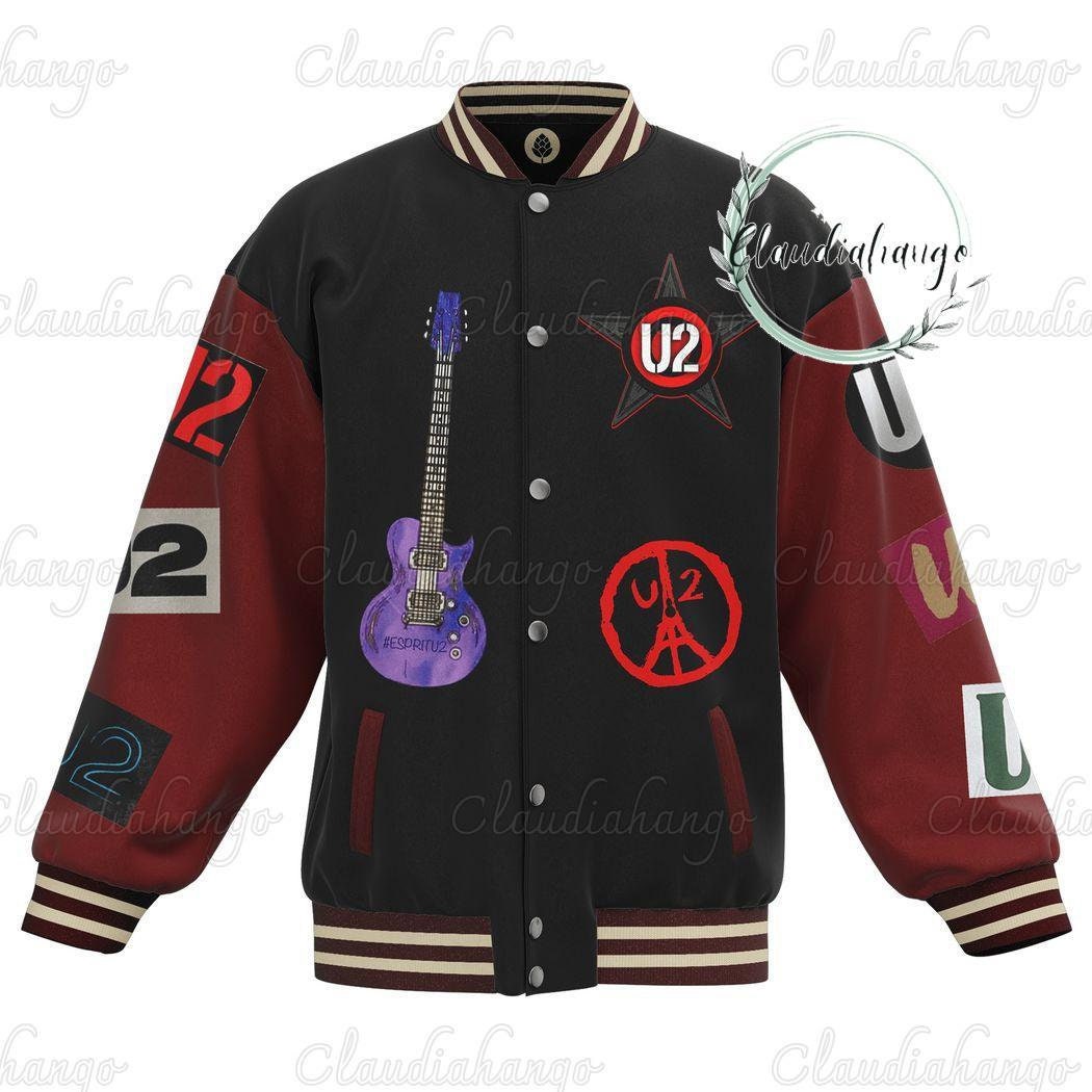 U2-Uv Las Vegas Baseball Jacket, U2 Ultraviolet Sphere 2024 Jacket Men ...