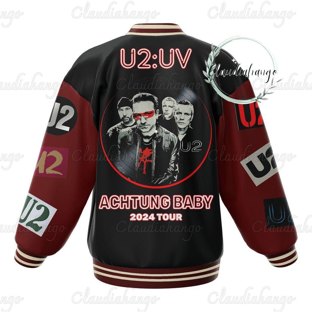 U2-Uv Las Vegas Baseball Jacket, U2 Ultraviolet Sphere 2024 Jacket Men ...