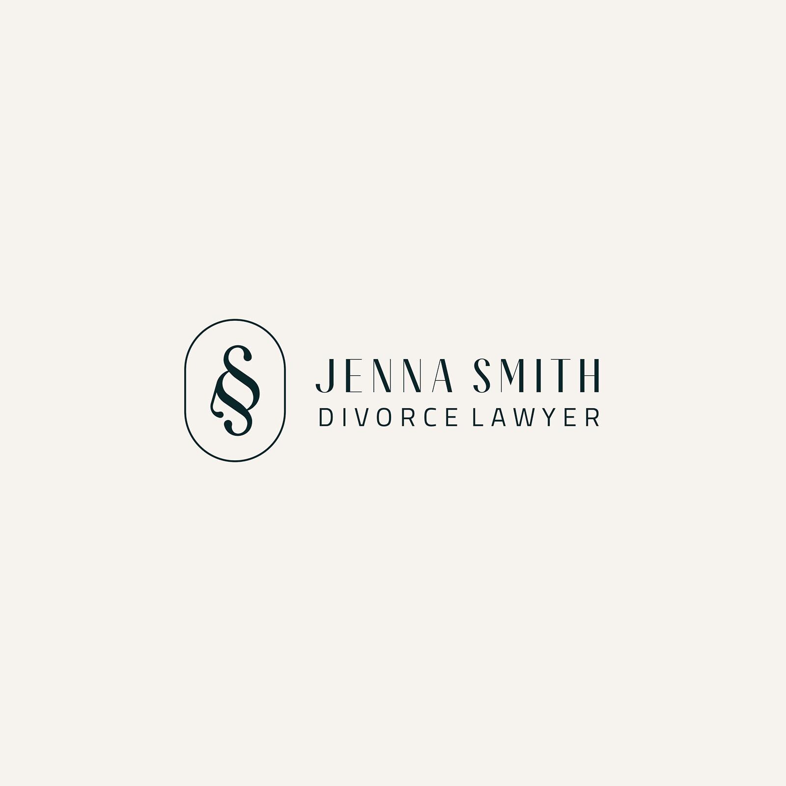 Premade Divorce Lawyer Logo Design | Modern Law Firm Branding | Elegant ...