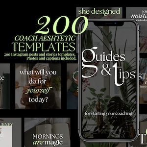 Coaching Instagram Post Templates | Coaching Social Media | Coaching ...