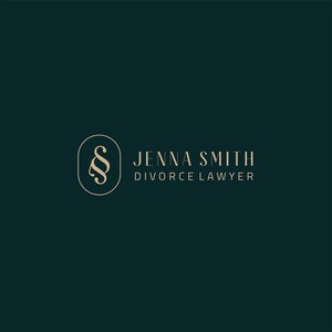 Premade Divorce Lawyer Logo Design | Modern Law Firm Branding | Elegant ...