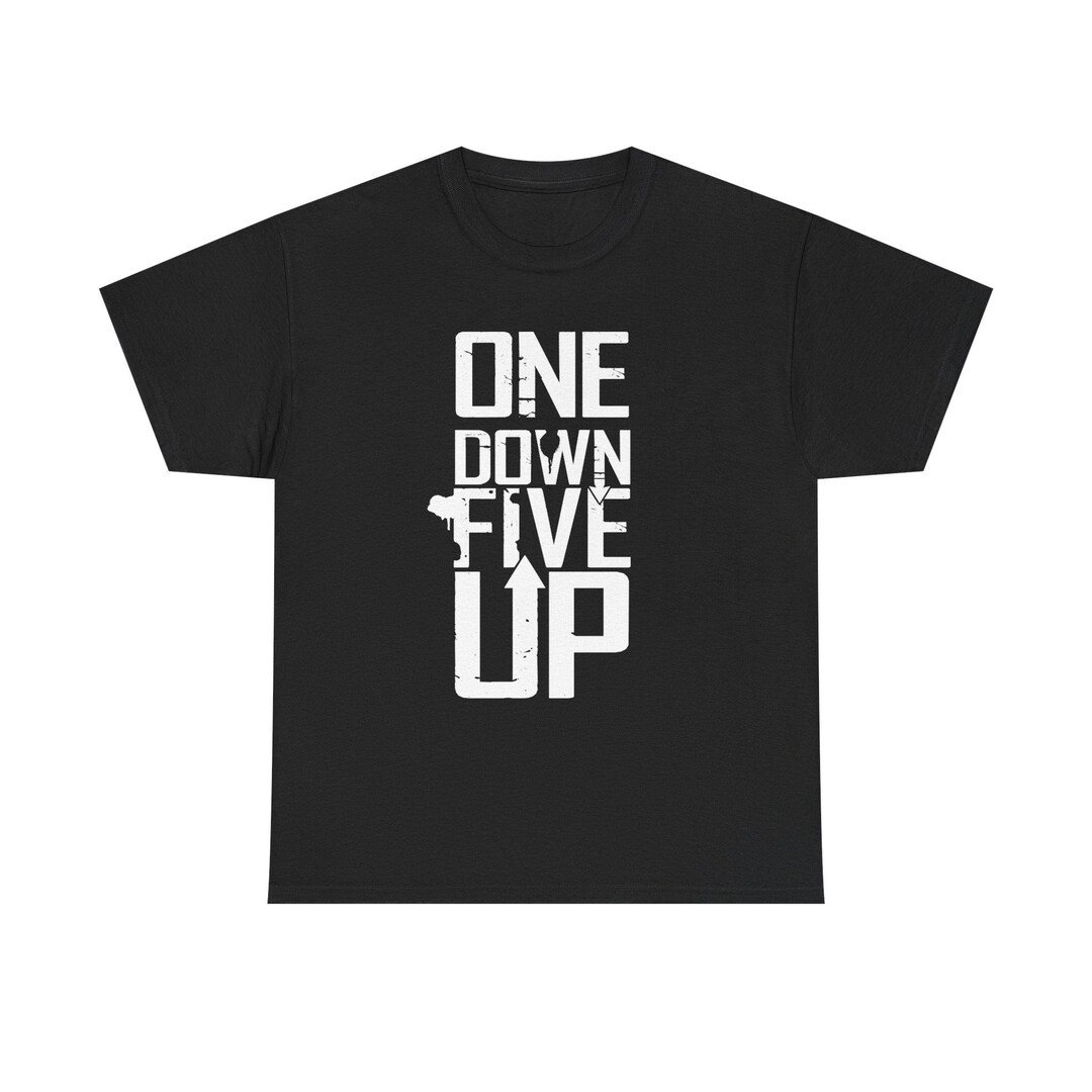 One Down Five up Motorcycle T-shirt: Biker Gift - Etsy