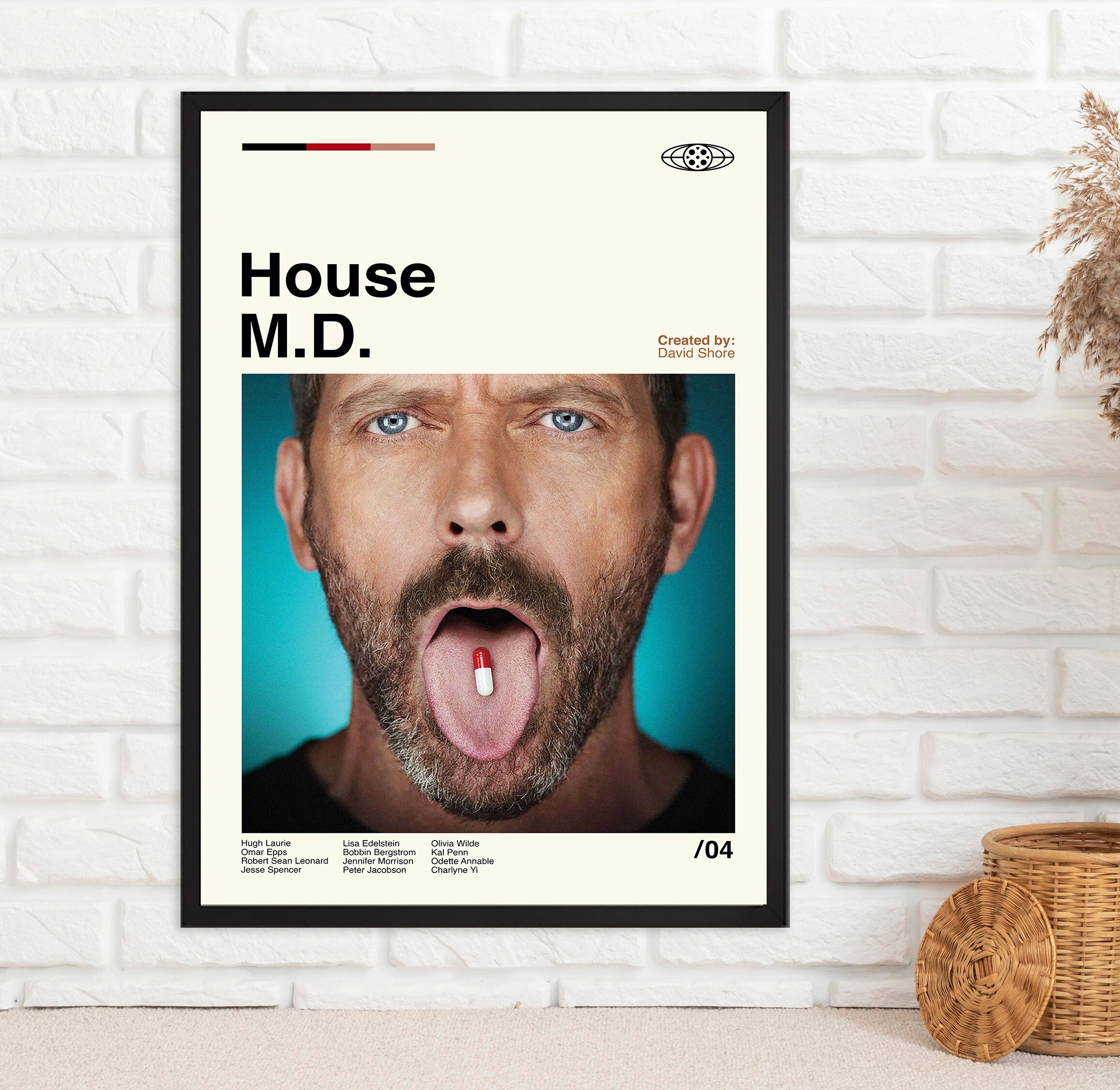 House MD Poster David Shore Poster House MD Art Vintage - Etsy
