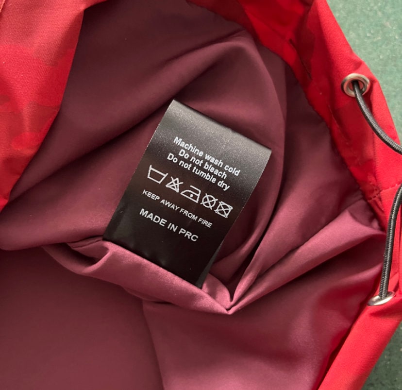 Trapstar Irongate Jacket in Red - Etsy UK