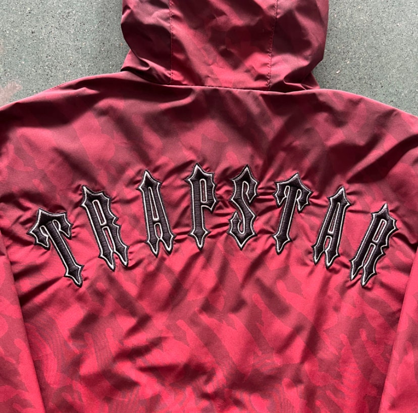 Trapstar Irongate Jacket in Red - Etsy UK