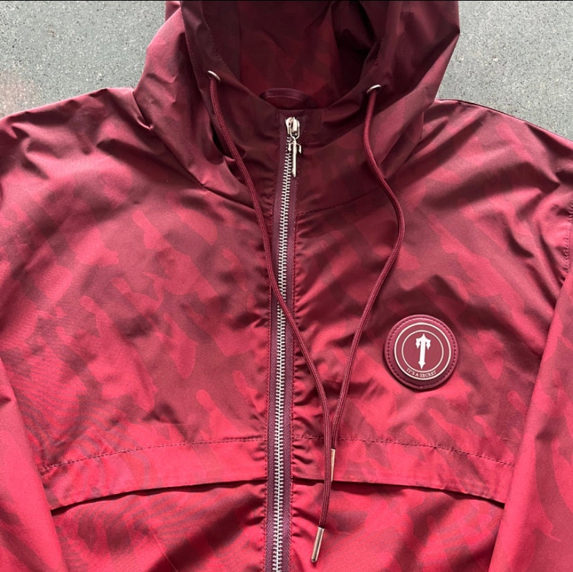 Trapstar Irongate Jacket in Red - Etsy UK