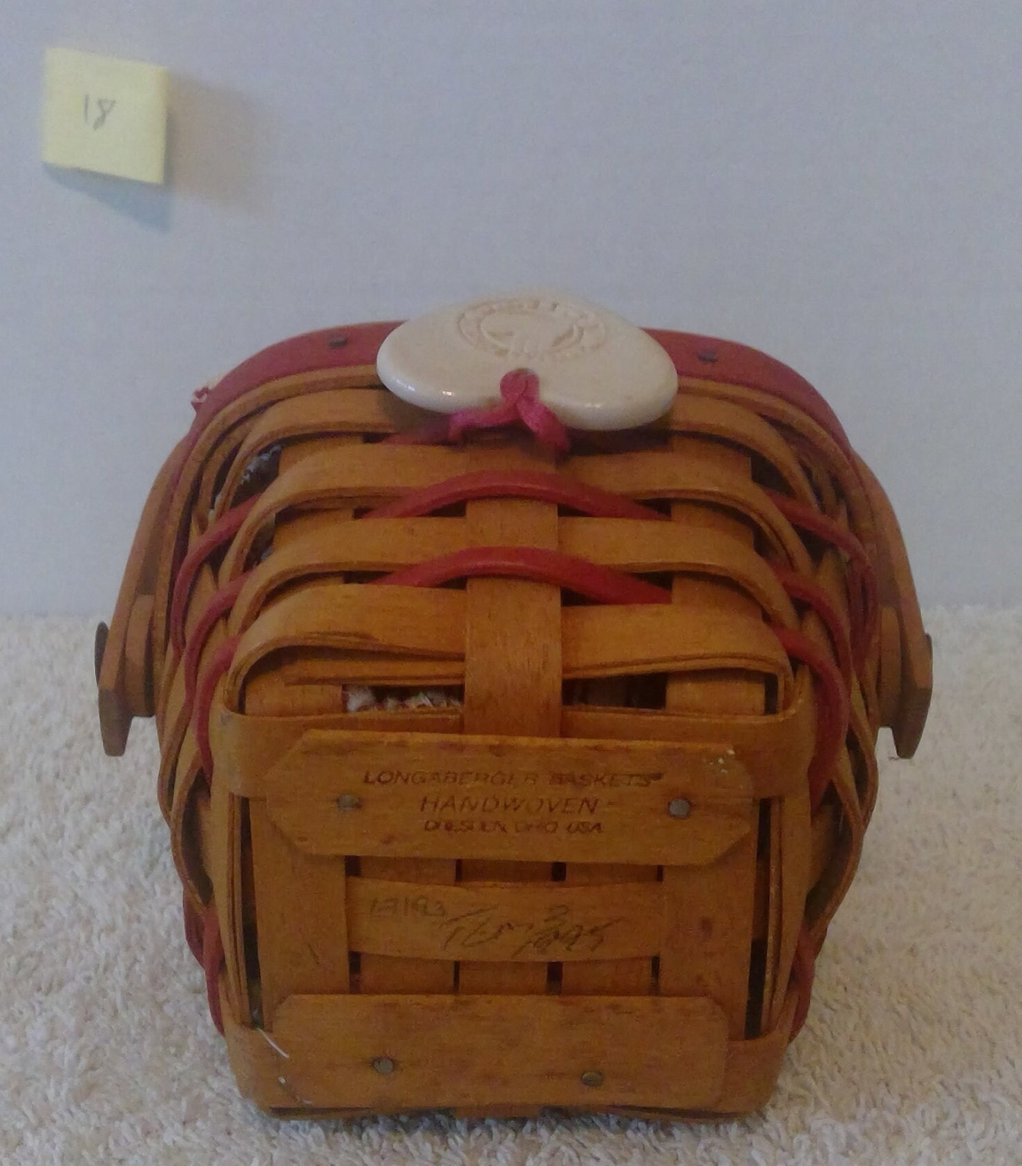 Vintage Longaberger Basket - Etsy