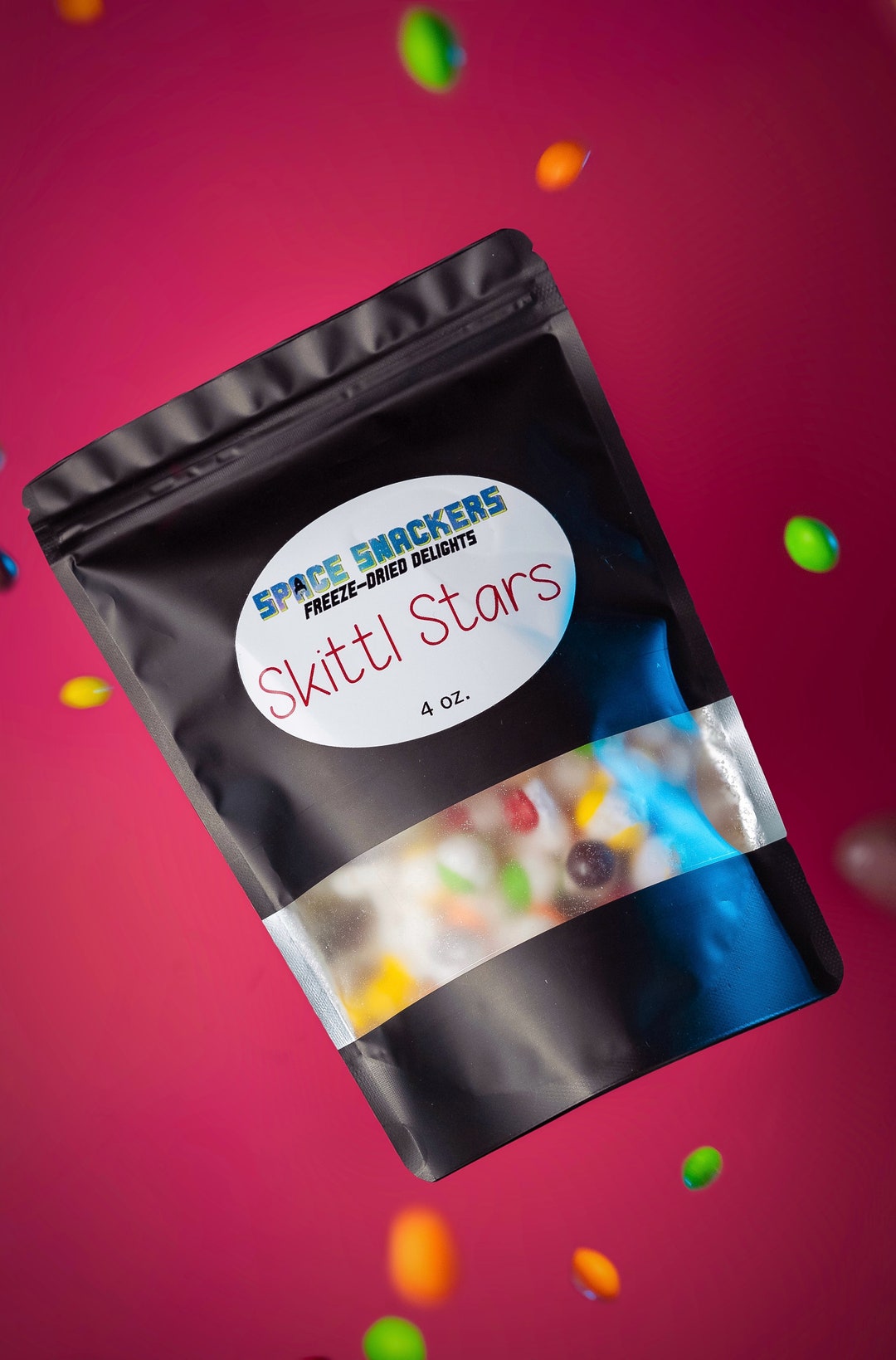 Skittl Stars Freeze Dried Candy Airy and Crunchy Delights 4 Oz - Etsy